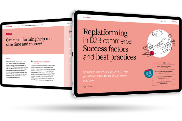 Replatforming in B2B E-Commerce