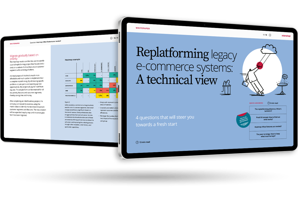 Replatforming legacy e-commerce systems: A technical view