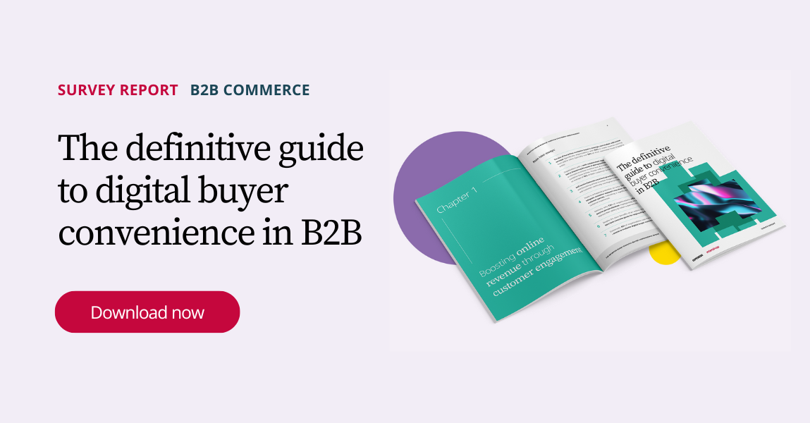 The definitive guide to digital buyer convenience in B2B