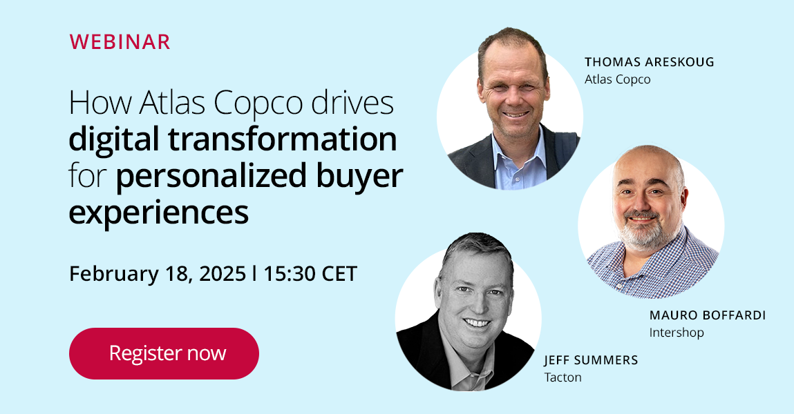 How Atlas Copco drives digital transformation for personalized buyer ...